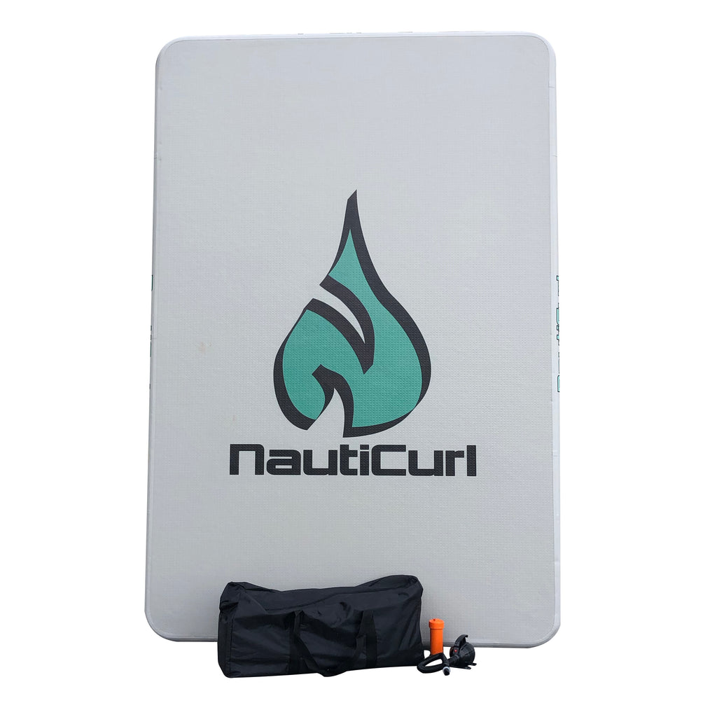The NautiPAD Inflatable Swim Pad - Made for Fun! – NautiCurl LLC