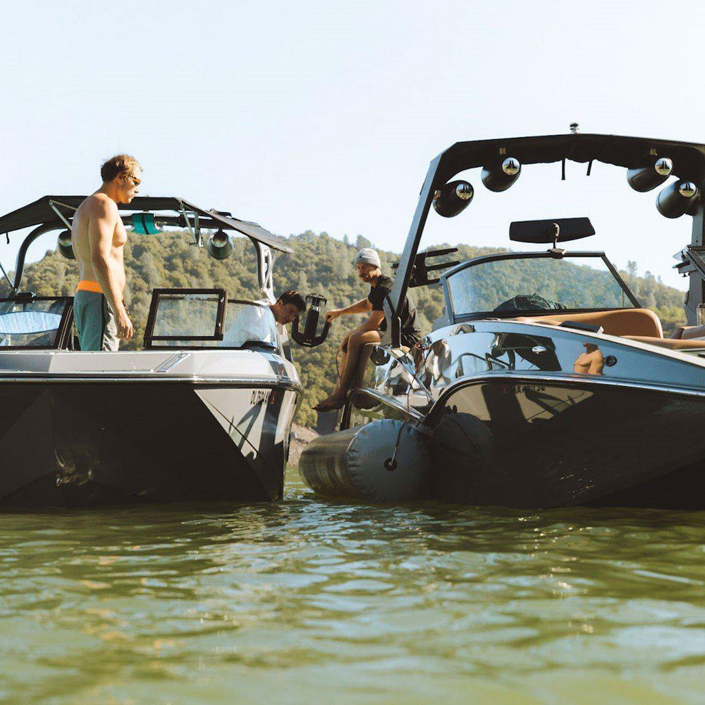 FatSac Party Bumper - Inflatable Boat Fender Boat Bumper – NautiCurl LLC